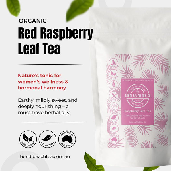 Organic Raspberry Leaf Tea | Bondi Beach Tea Co.