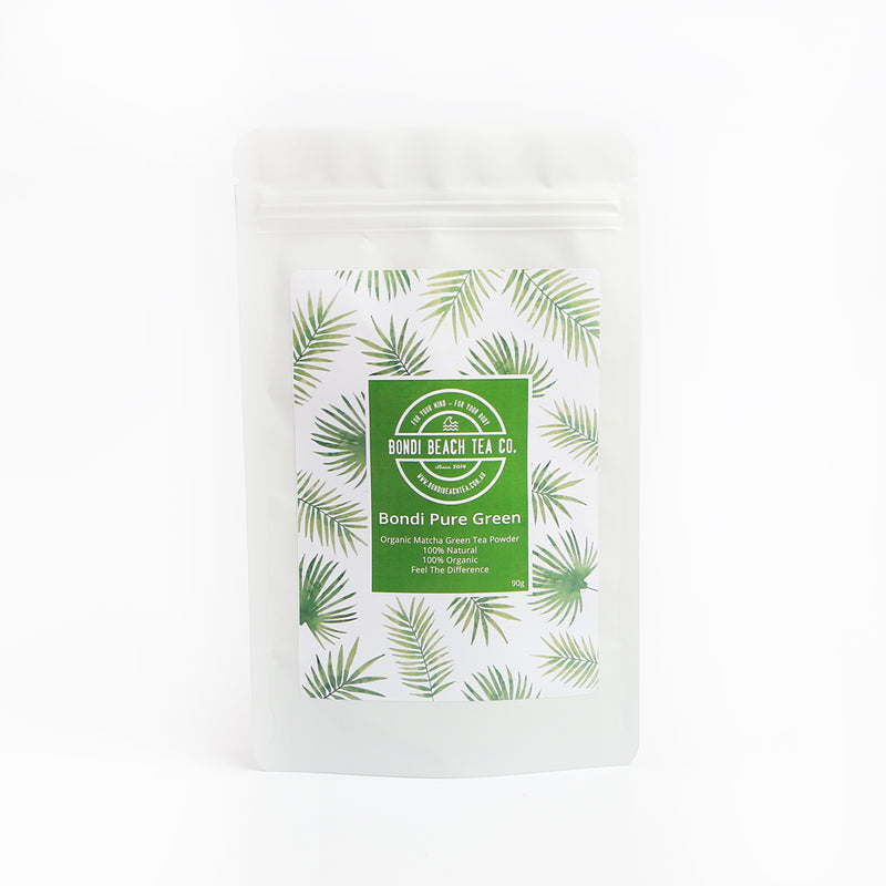 Organic Matcha Green Tea - BONDI PURE GREEN - Bondi Beach Tea Co